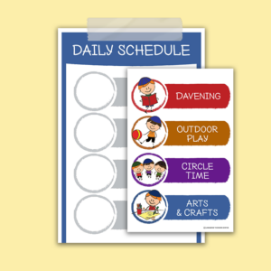 Stick Figures Daily Schedule – Torah Umesorah Teacher Center