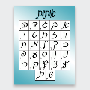 Aleph Bais Script Chart – Torah Umesorah Teacher Center