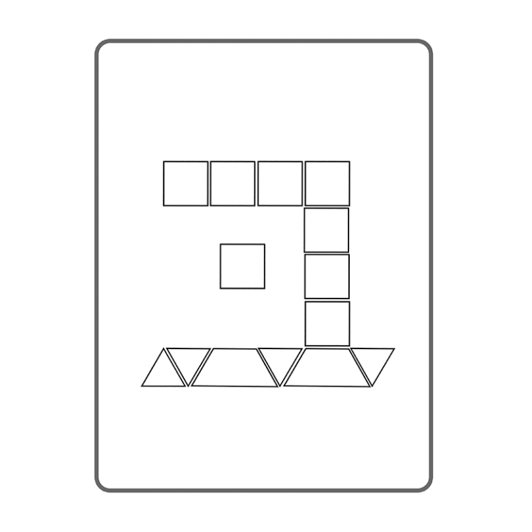 Aleph Bais Pattern Blocks B&W – Torah Umesorah Teacher Center