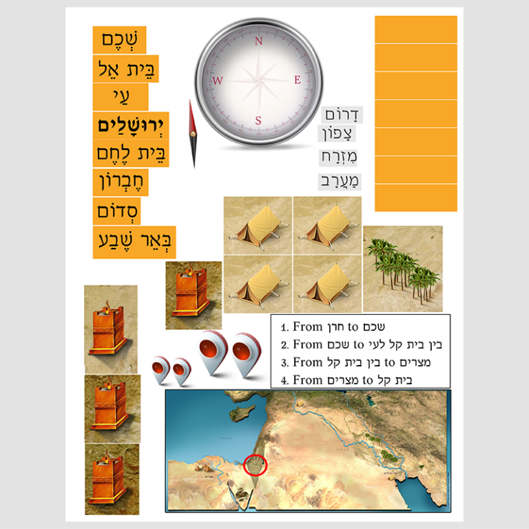 Map | Lech Lecha – Torah Umesorah Teacher Center