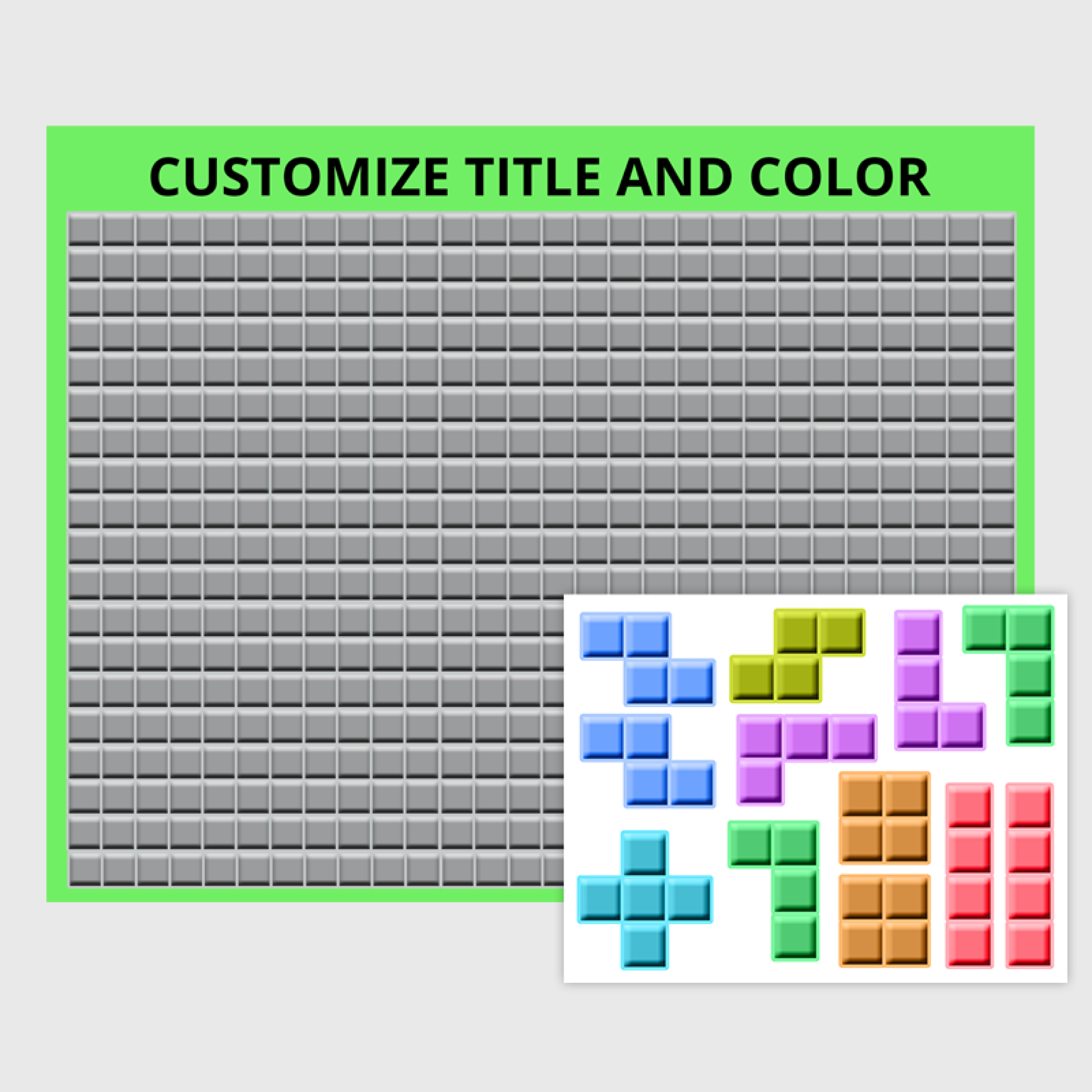 Tetris Shapes – Torah Umesorah Teacher Center