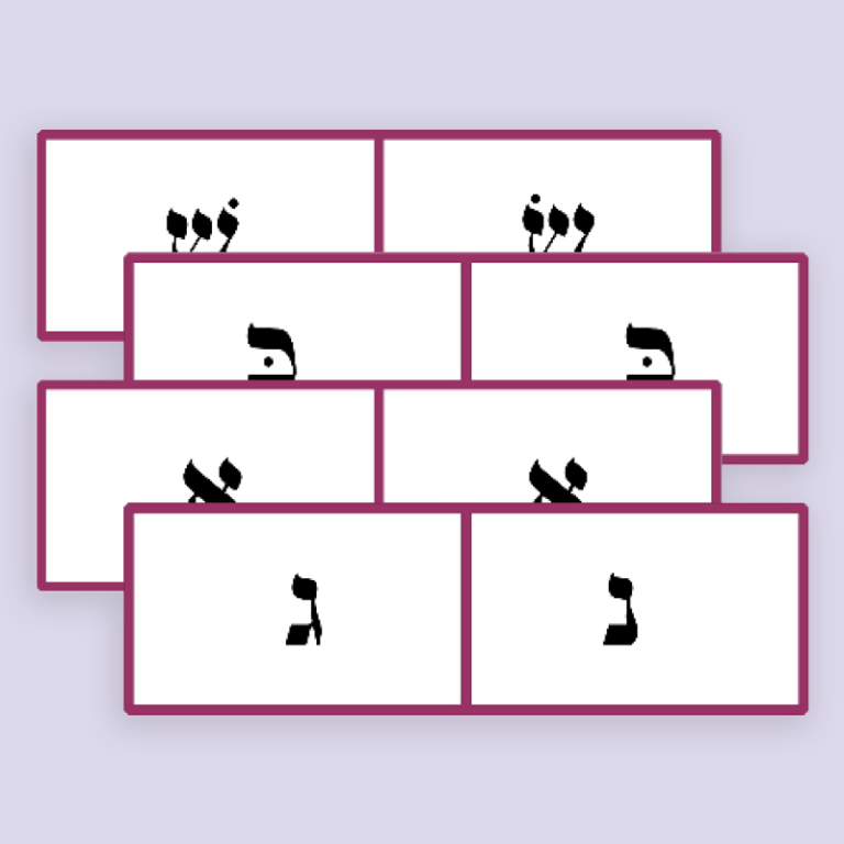 Same and Different Aleph Bais – Torah Umesorah Teacher Center