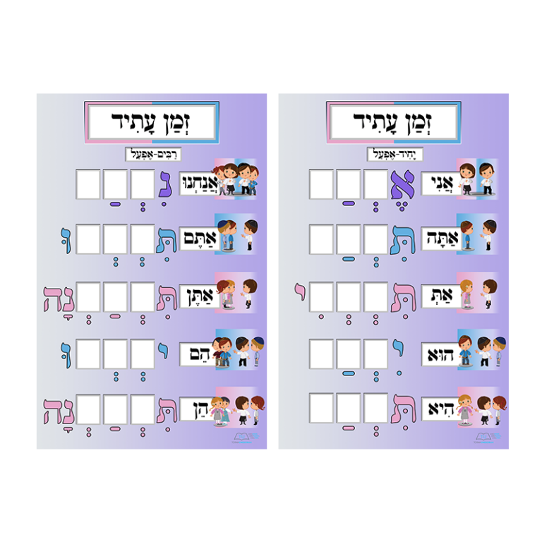 Binyan Kal Charts – Torah Umesorah Teacher Center