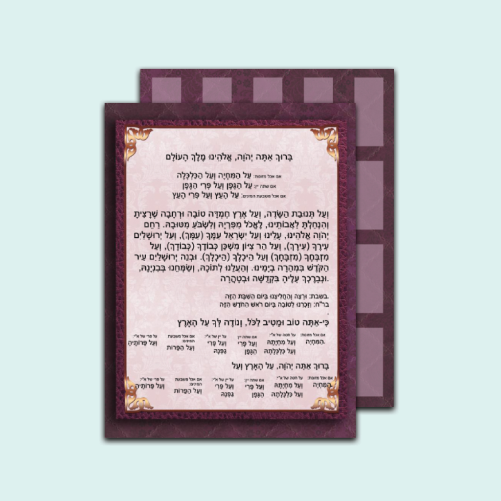 Elegant Al Hamichya – Torah Umesorah Teacher Center