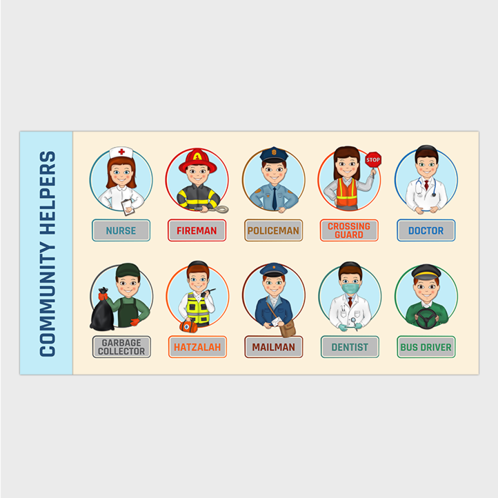 Community Helpers Bulletin Board – Torah Umesorah Teacher Center