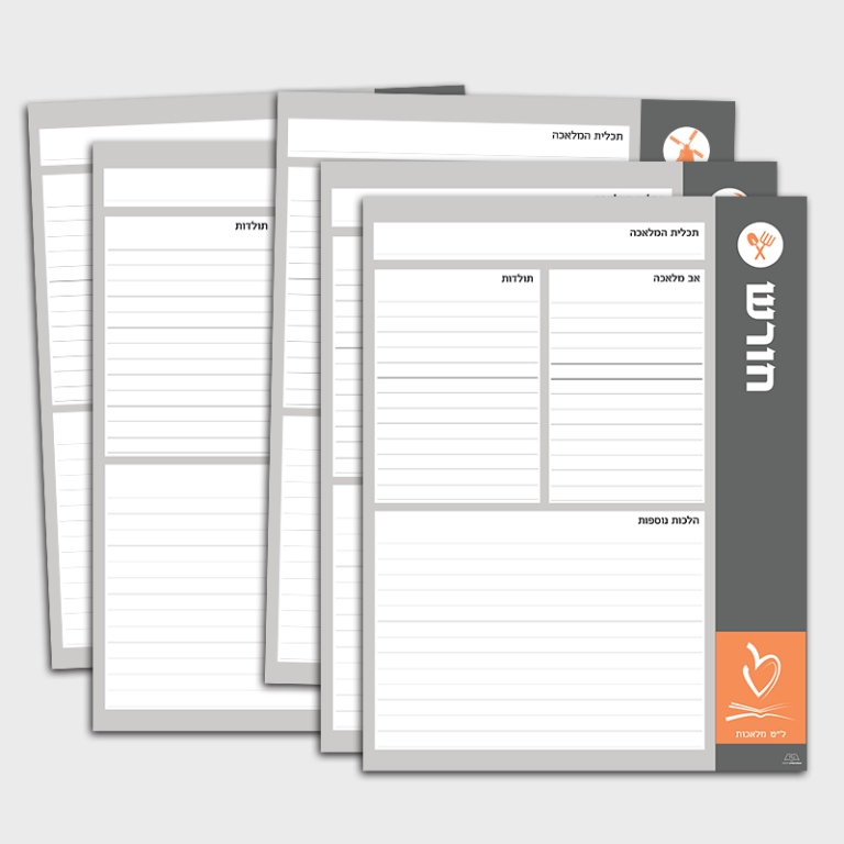 39 Melachos Notes Template 2 – Torah Umesorah Teacher Center