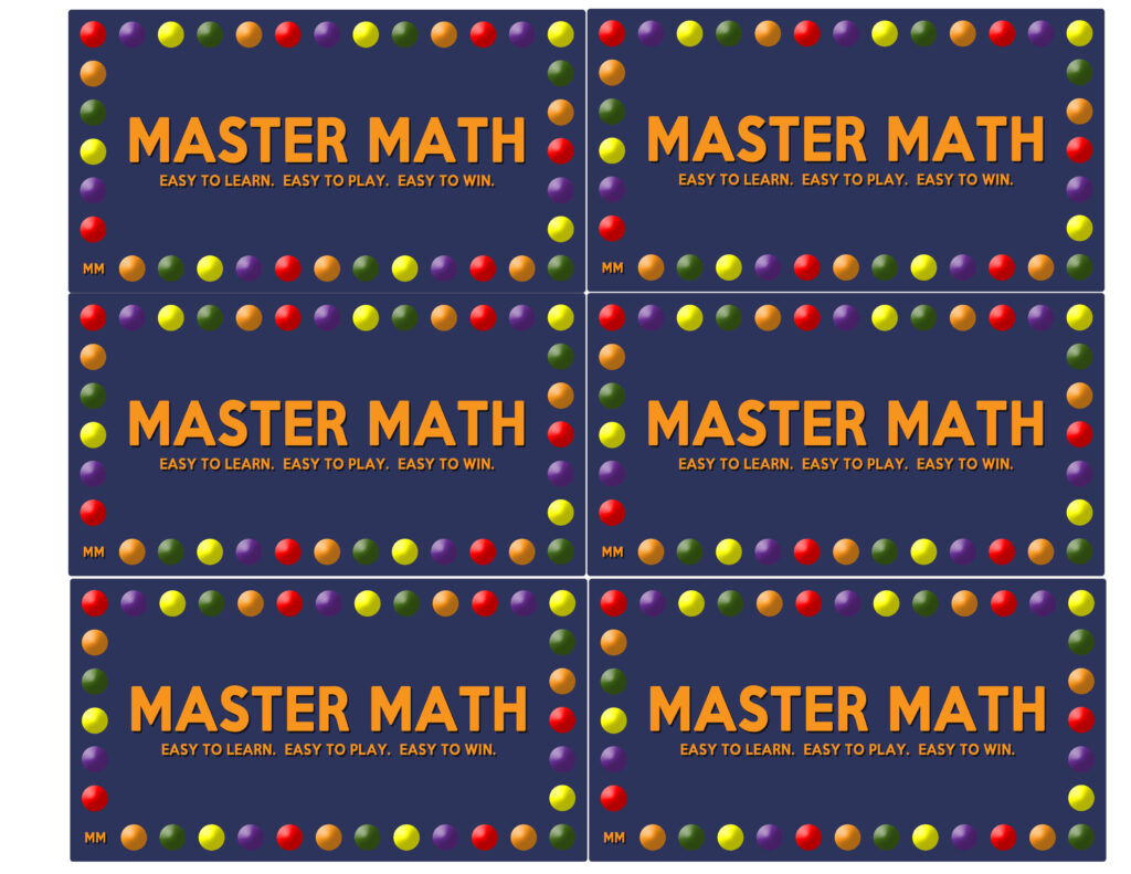 MasterMath Punch Cards – Torah Umesorah Teacher Center
