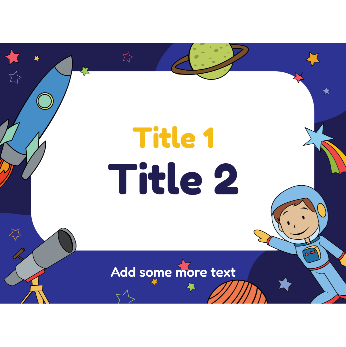 Outer Space – Theme Set – Torah Umesorah Teacher Center